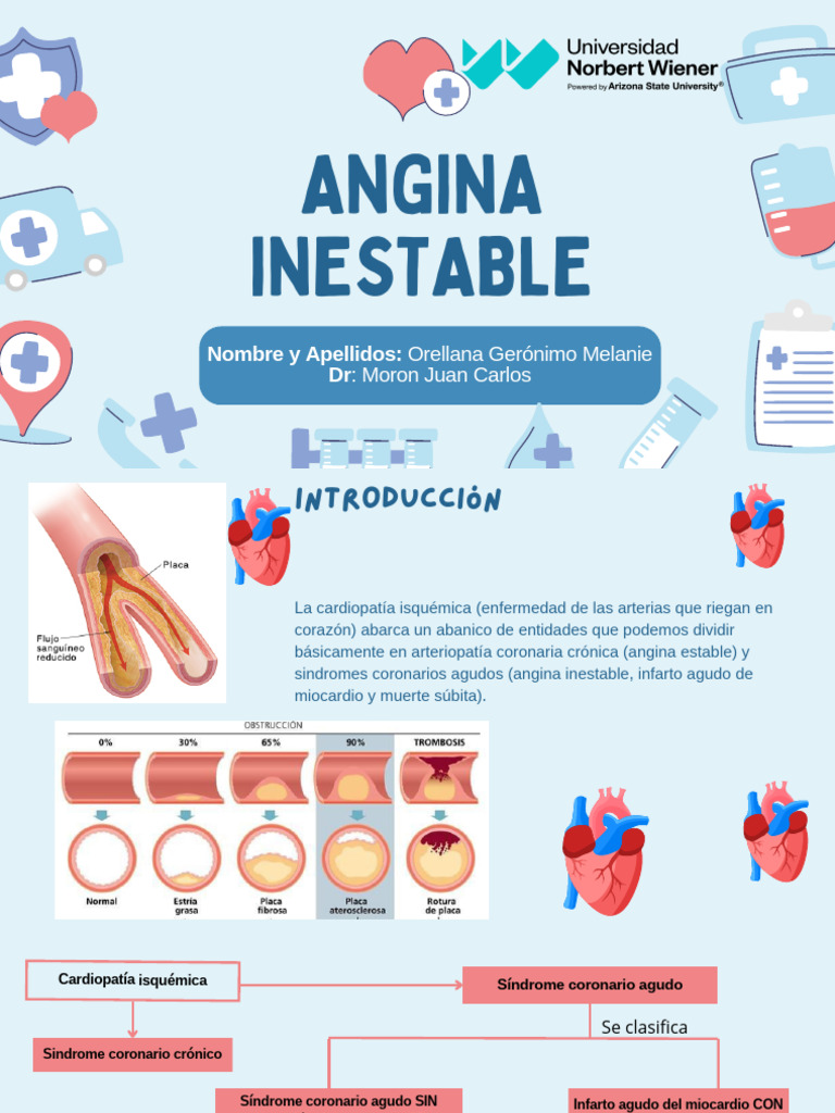 Angina Inestable | Descargar gratis PDF | Infarto de miocardio ...