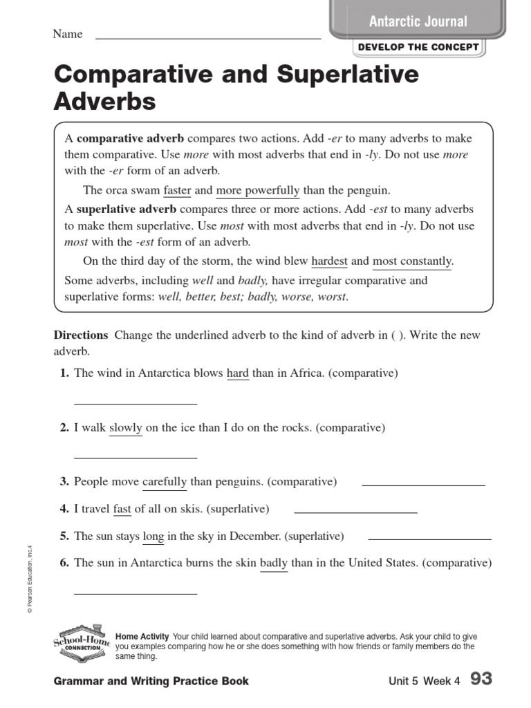 Antarctic Journal Grammar | PDF | Antarctica | Adverb