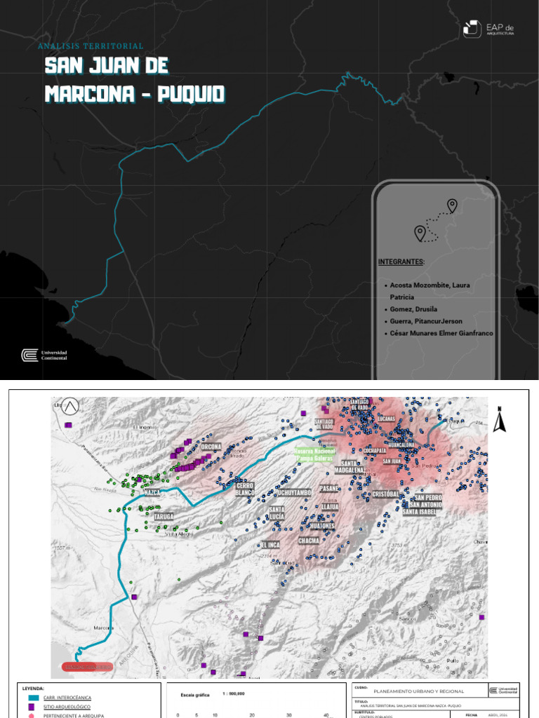 ANALISIS TERRITORIAL DE SAN JUAN DE MARCONA-NAZCA-PUQUIO | PDF ...