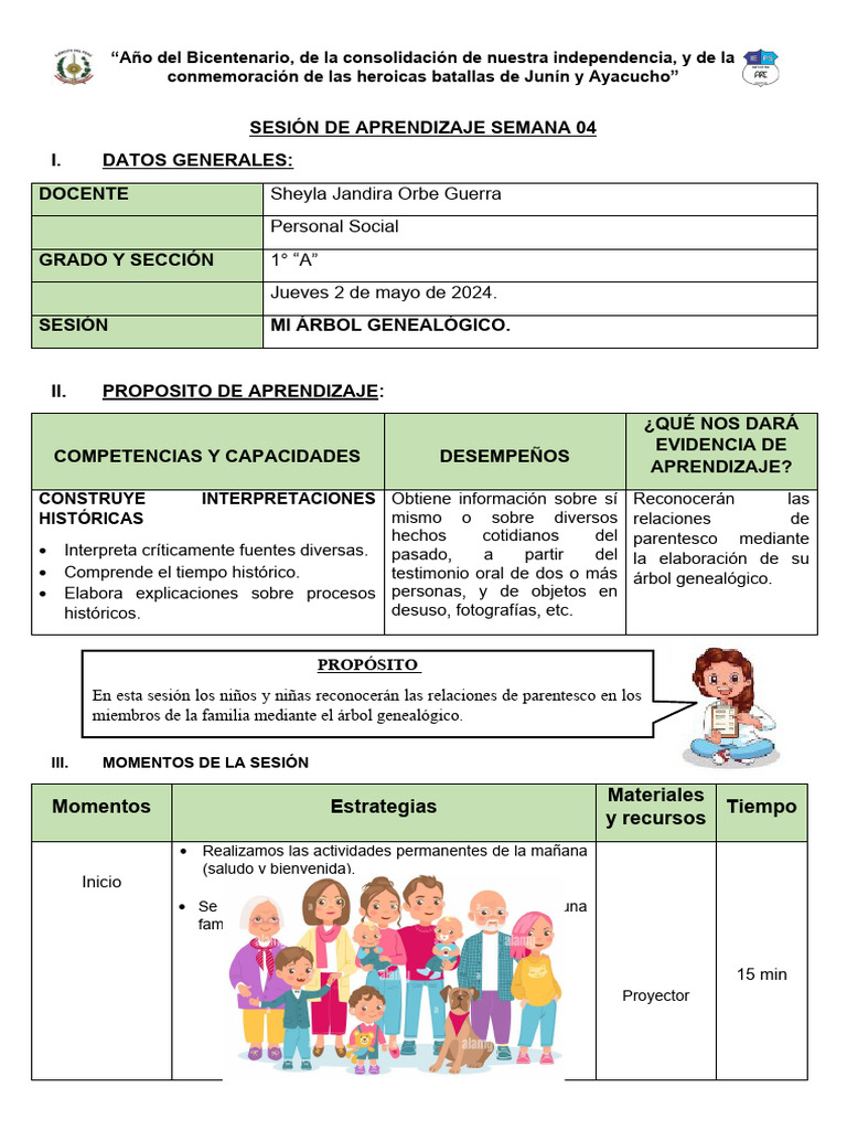 Mi Árbol Genealógico | PDF | Aprendizaje | Ciencia cognitiva
