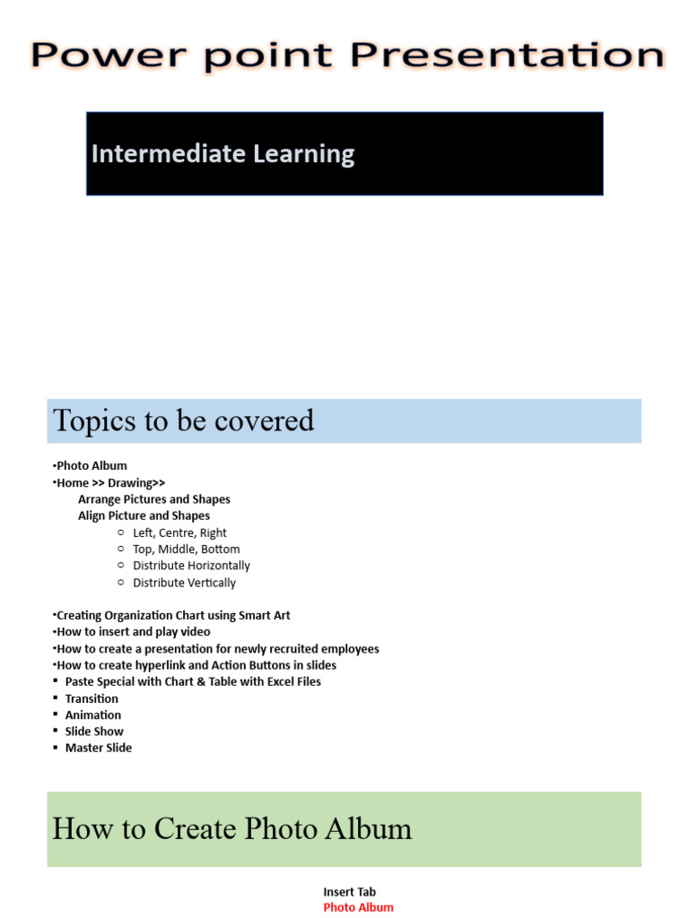 2-PowerPoint Presentation - Intermediate | PDF | Business | Computing