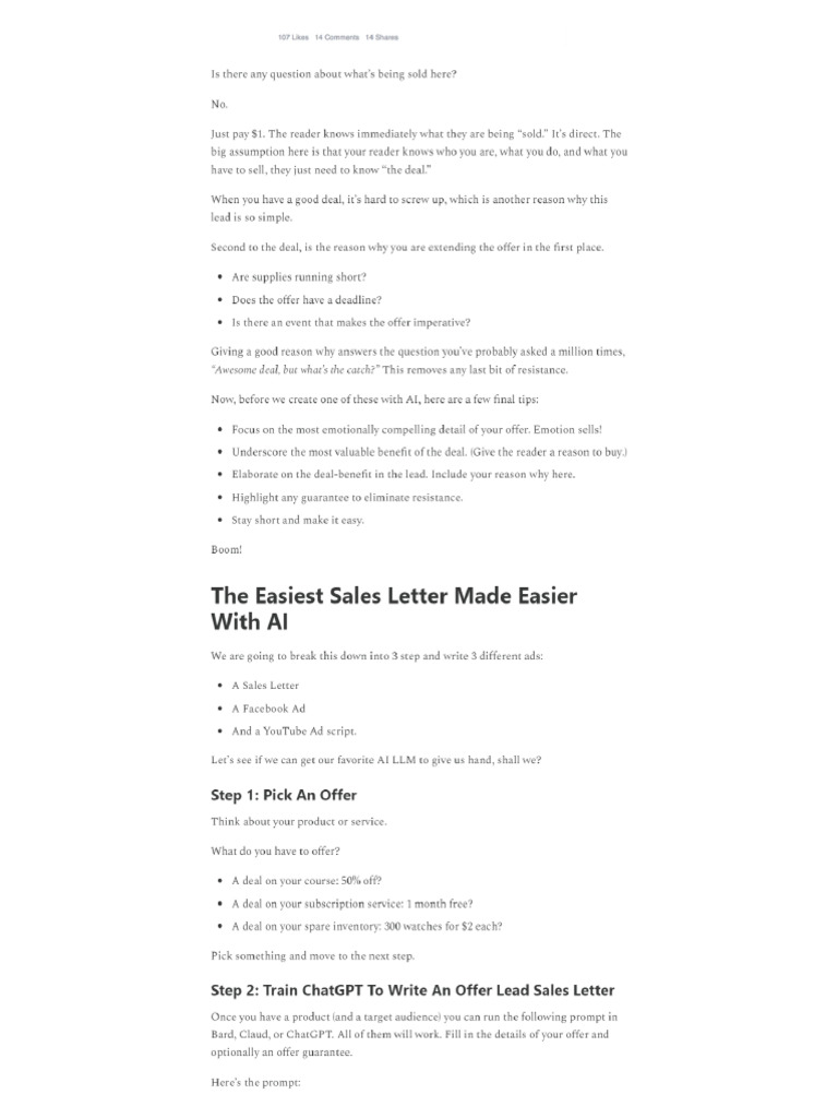 Up Great Lead | PDF