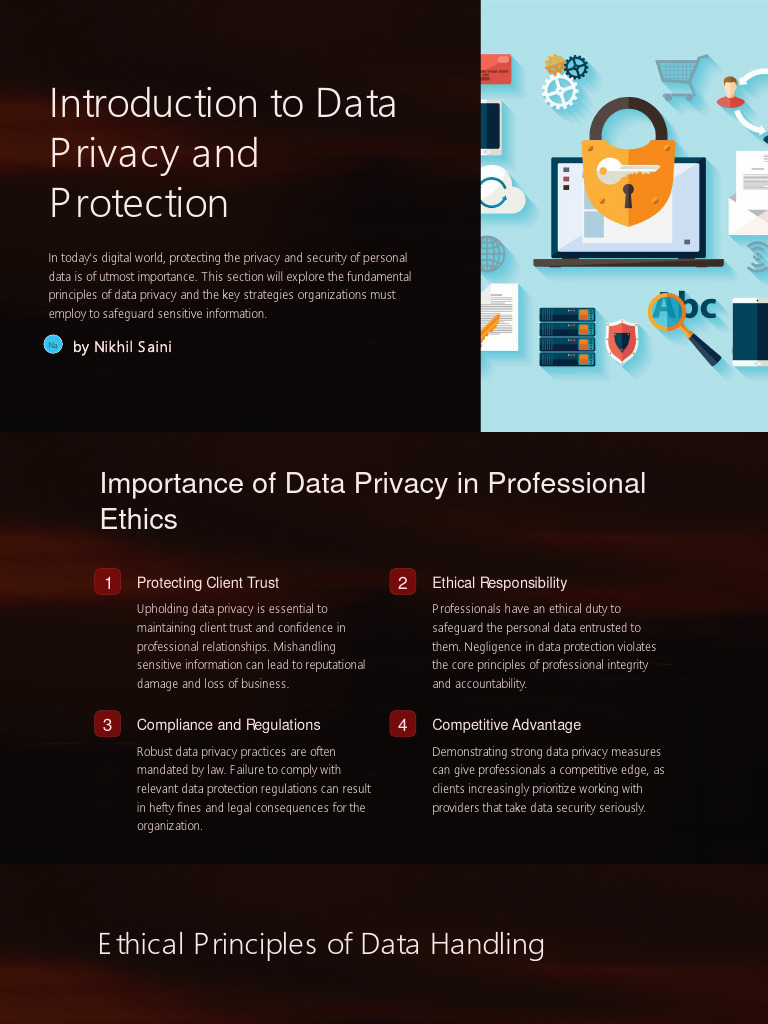 Dataprivacy | PDF | Privacy | Information Sensitivity