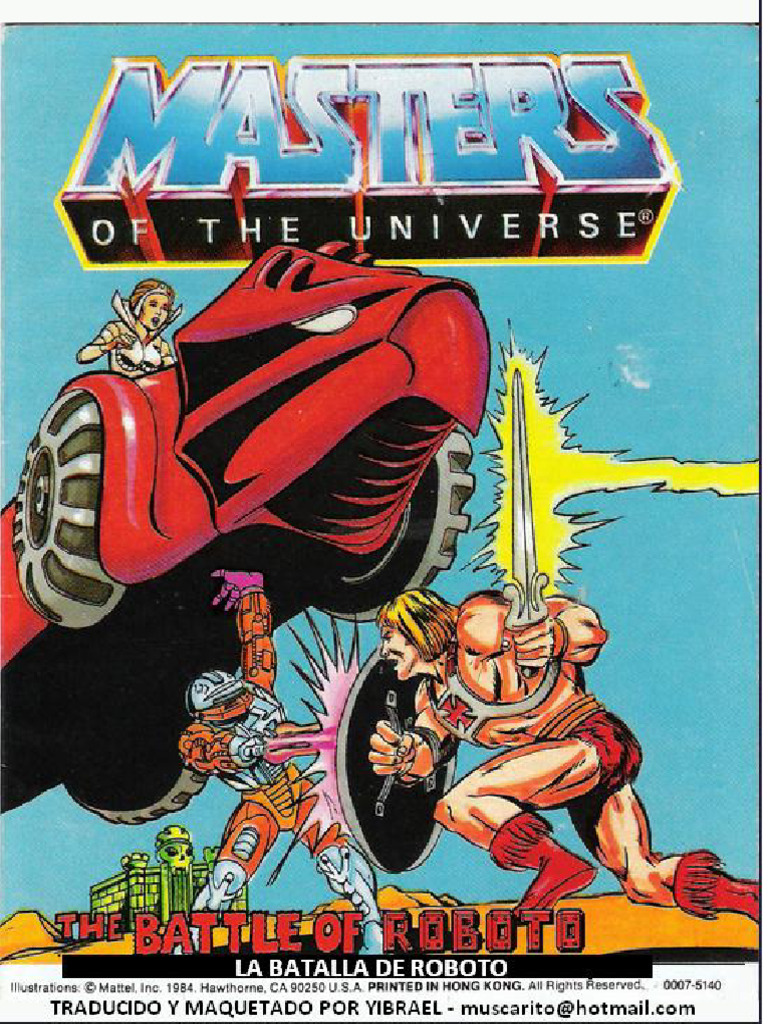 1983 - Comics - He-Man Y Los Amos Del Universo - 29 - La Batalla de ...