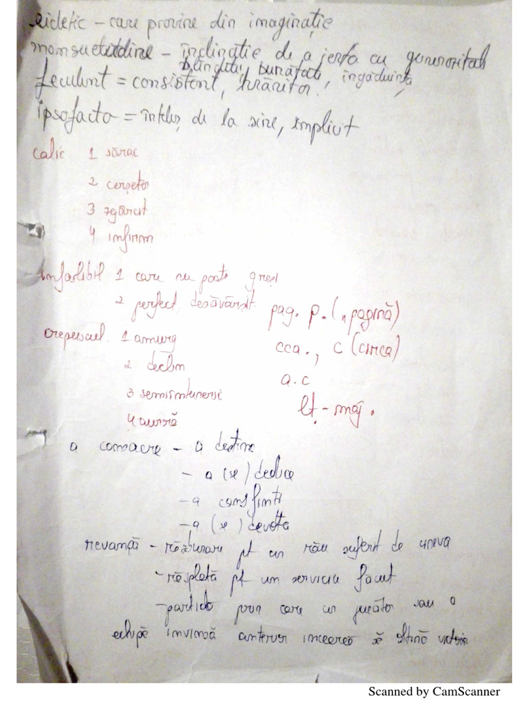 vocabular + neologisme - Lectie | PDF