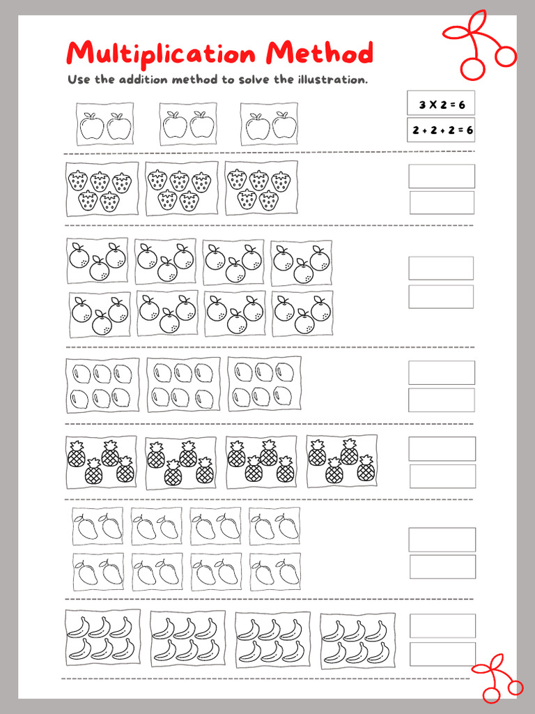 Multiplication Worksheet | PDF