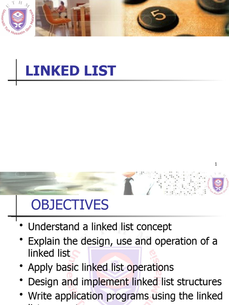 Chapter 4 Linkedlist | PDF | Pointer (Computer Programming) | Computer Data
