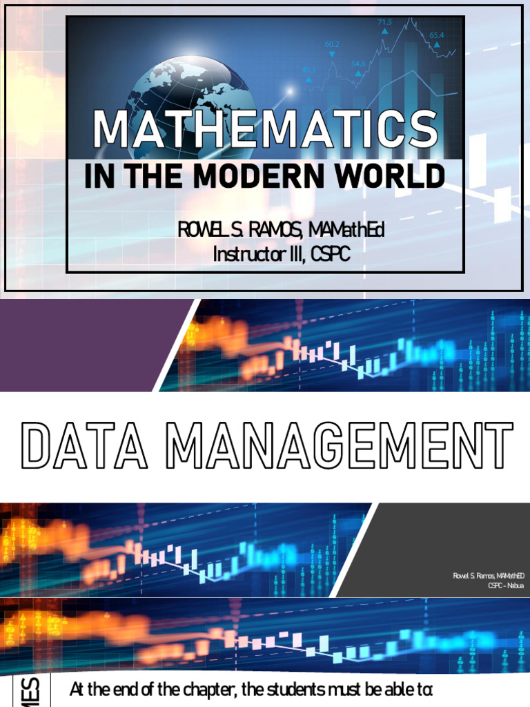 Mathematics in the Modern World (Introduction to Statistics) | PDF | Statistics | Histogram