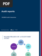 Modified Audit Report | PDF | Auditor's Report | Financial Audit