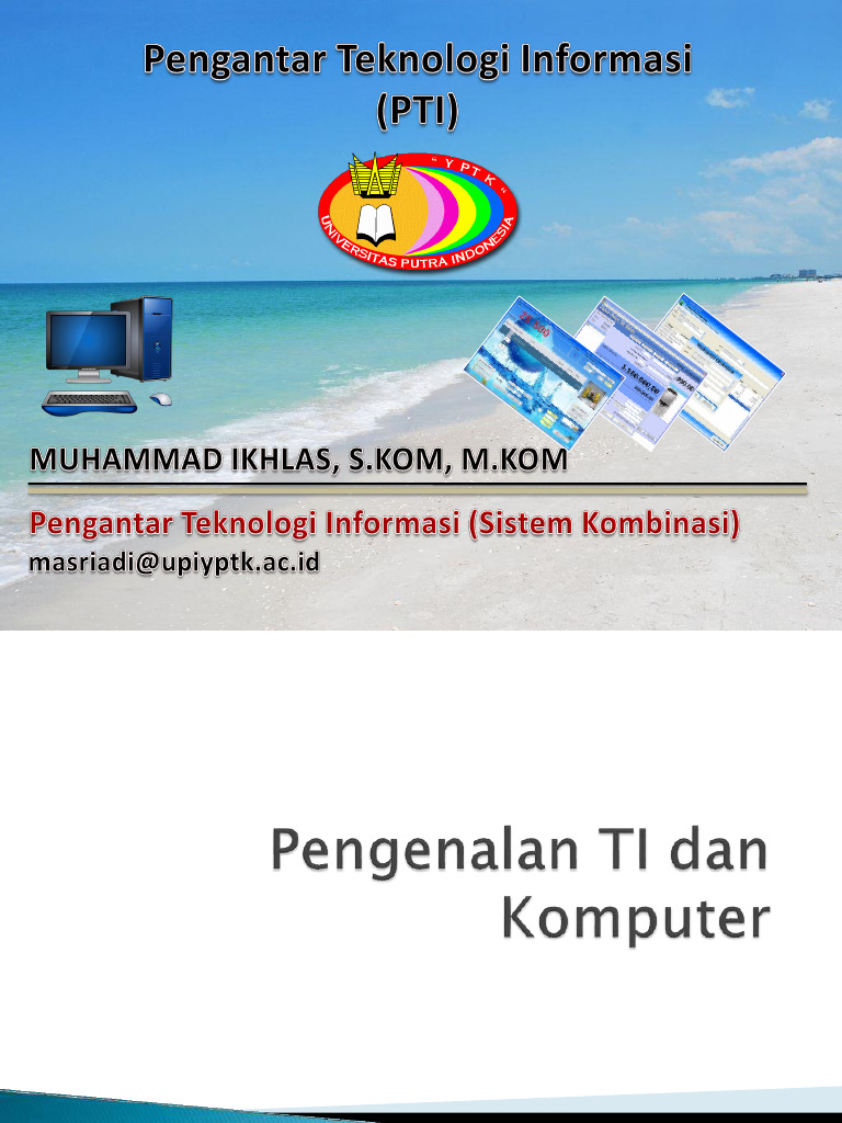Pengertian dan Fungsi Siskom | PDF | Komputer