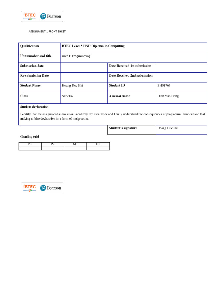Unit 1_Programming_ | PDF | Programming | Computer Program Unit 1_Programming_ | PDF | Programming | Computer Program