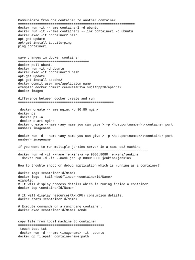 Docker 27 05 2023 Pdf Operating System Technology System Software