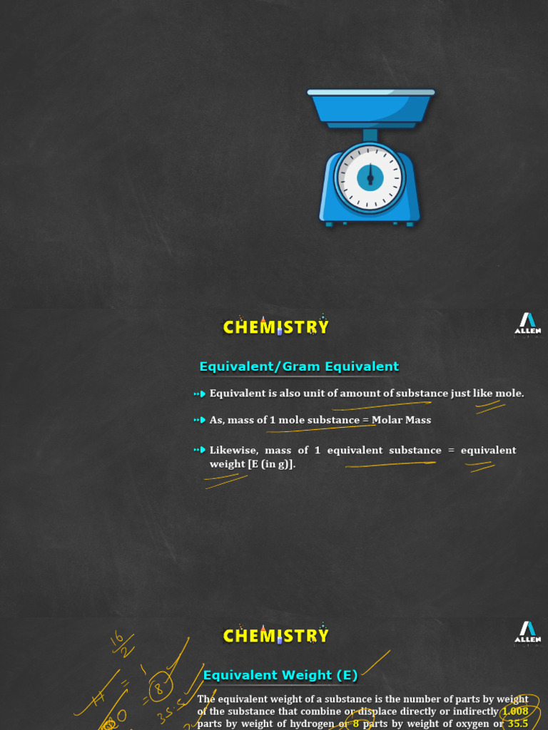 L13-Equivalent-Mass | PDF | Ion | Salt (Chemistry)