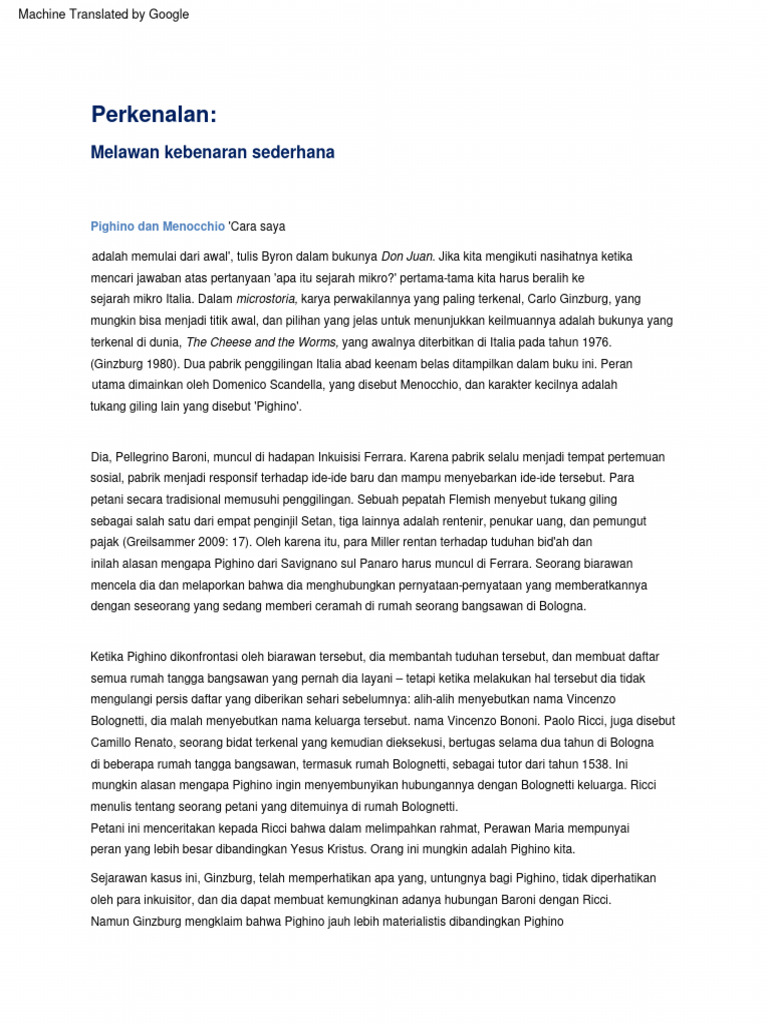 What Is Microhistory | PDF | Sejarah