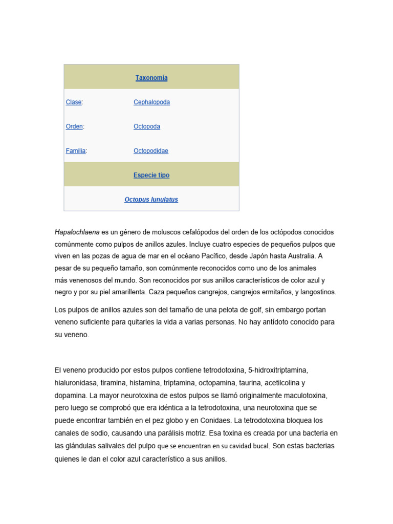 Animales Venenosos | PDF | Zoología