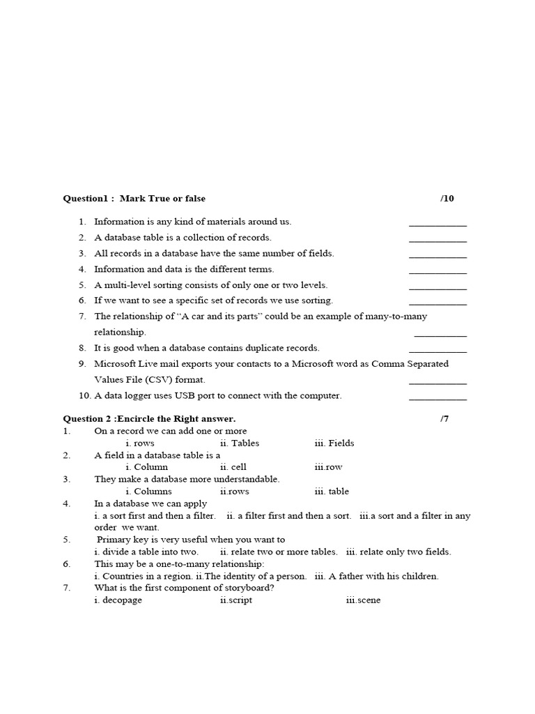 final paper | PDF | Databases | Comma Separated Values