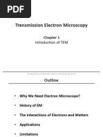 Transmission Electron Micros | PDF | Transmission Electron Microscopy | Electron Microscope