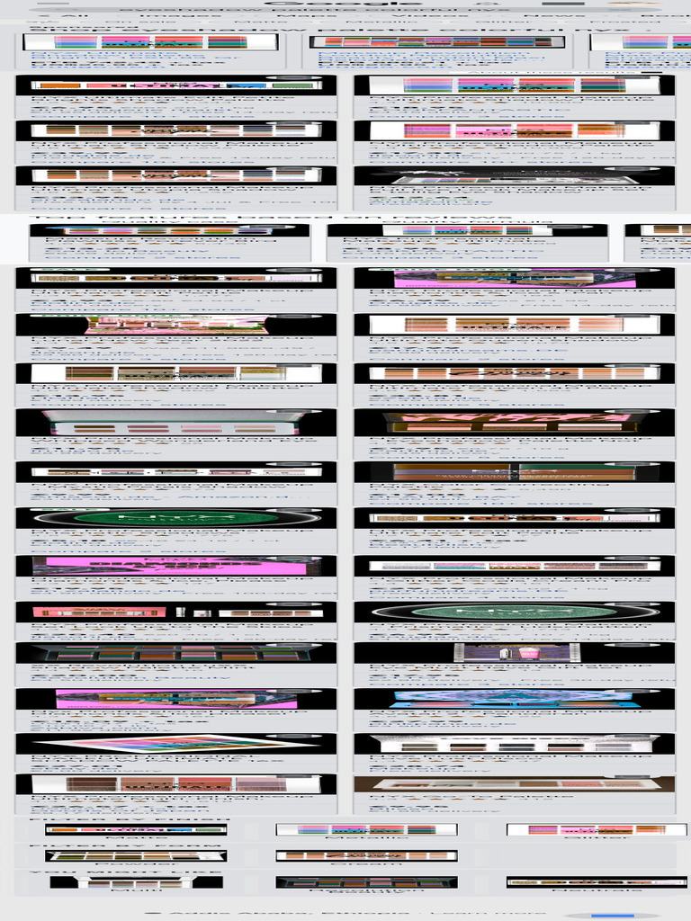 Eyeshadow Palette Colorful Nyx PDF | PDF | Eye | Visual System