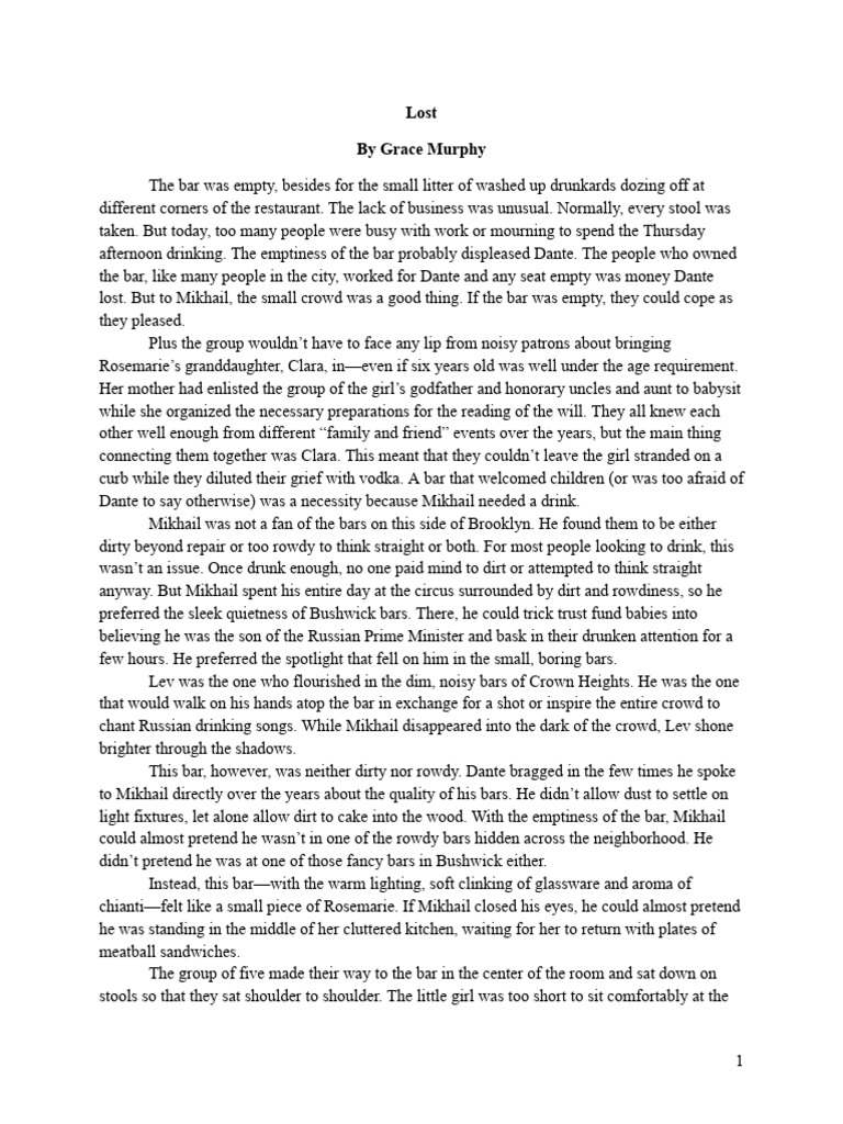 sample of lost | PDF