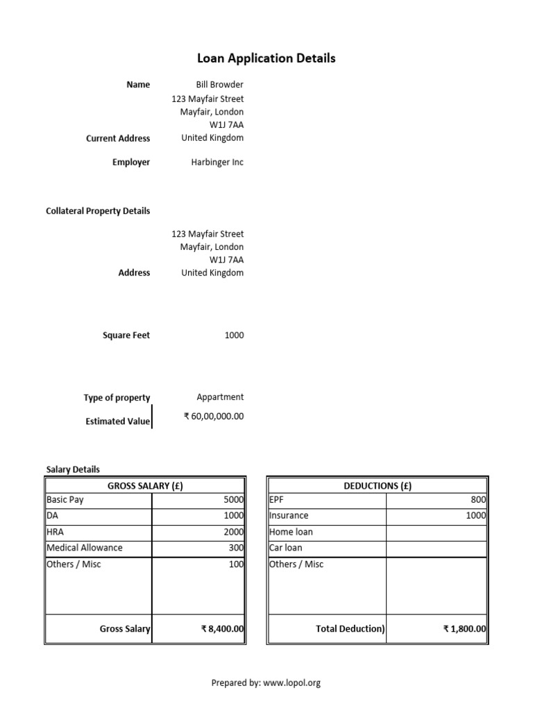 Salary Certificate Form r1 Curr | PDF
