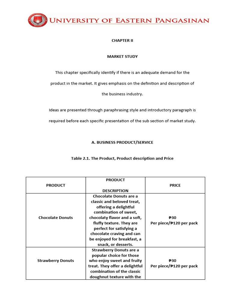 Chapter 2 Entrep 1 | PDF | Doughnut | Brand