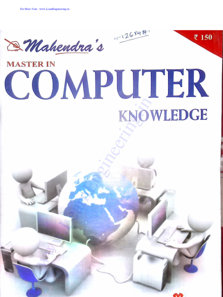MAHENDRA MASTER IN COMPUTER KNOWLEDGE - by WWW - LearnEngineering.in | PDF