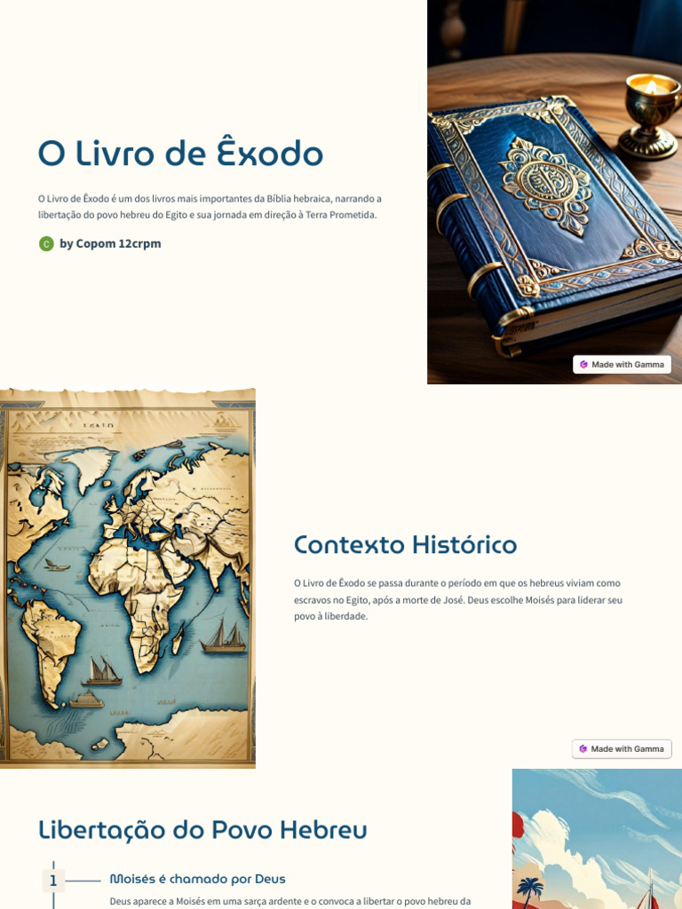 O Livro De Exodo Pdf Livro Do êxodo Moisés