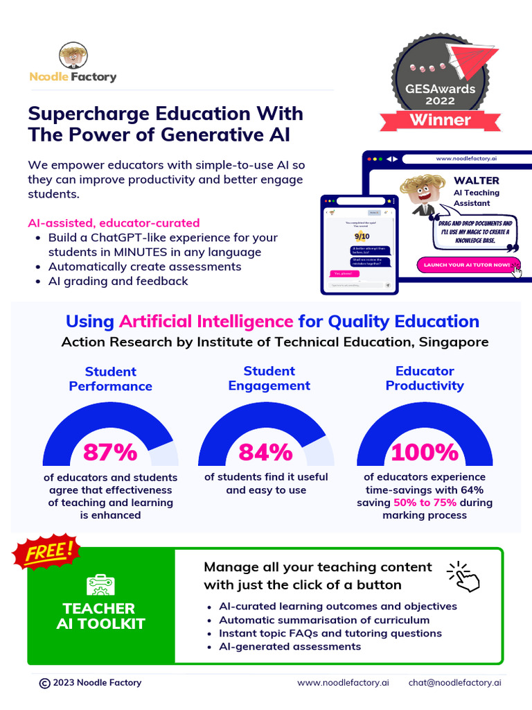 NF One Pager English | Download Free PDF | Artificial Intelligence | Intelligence (AI) & Semantics