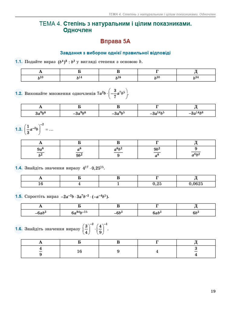 Ister ZNO Matem-19-26 | PDF