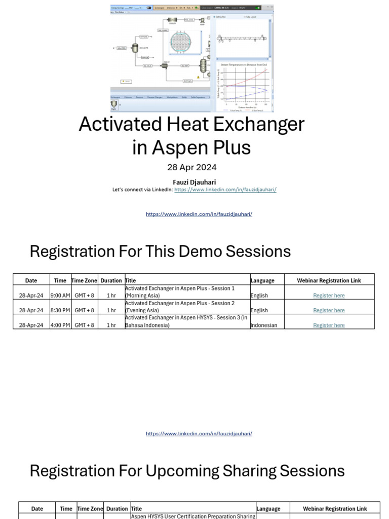 Aspen Plus Activated Exchanger Step-By-Step Tutorial | PDF | Heat Exchanger | Liquefied Natural Gas