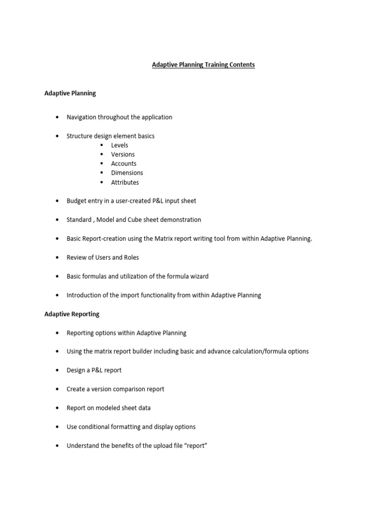 Workday Adaptive Planning Pdf