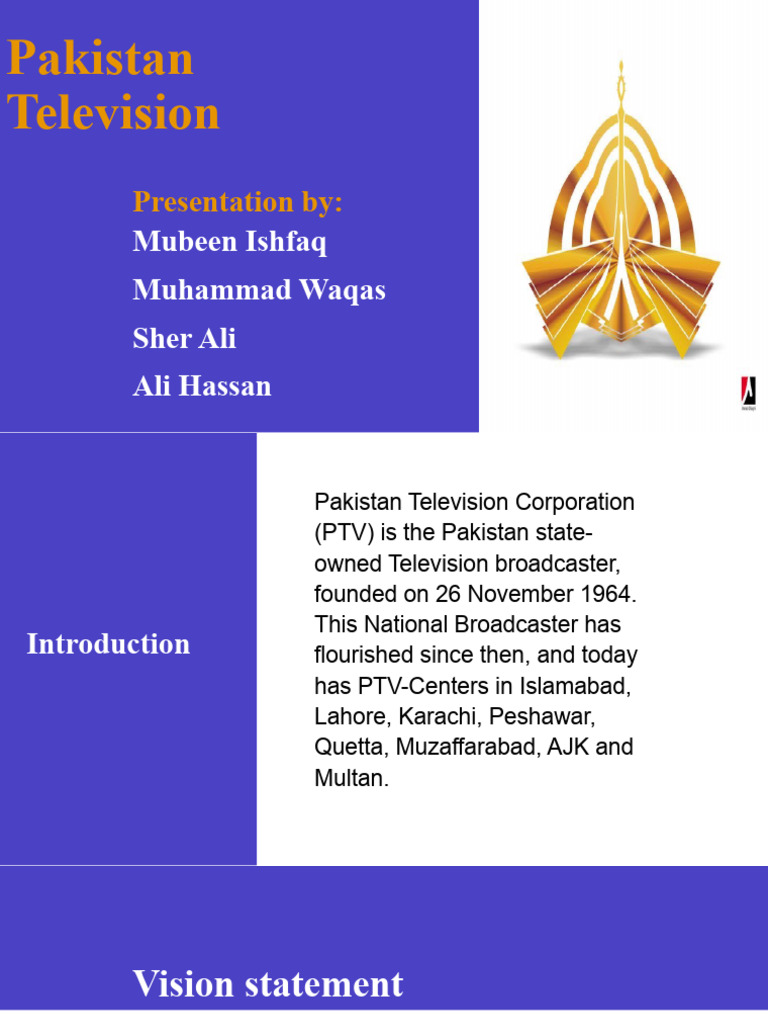 Overview of Pakistan Television Corporation | PDF | Public Sphere ...