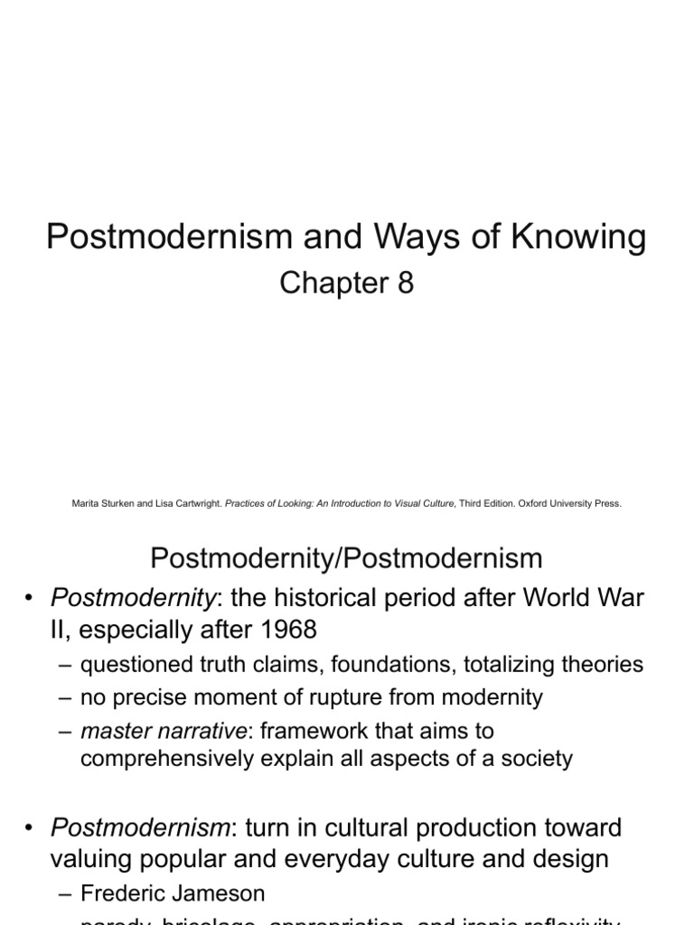 Post Modernism | PDF | Postmodernism | Liberal Arts Education
