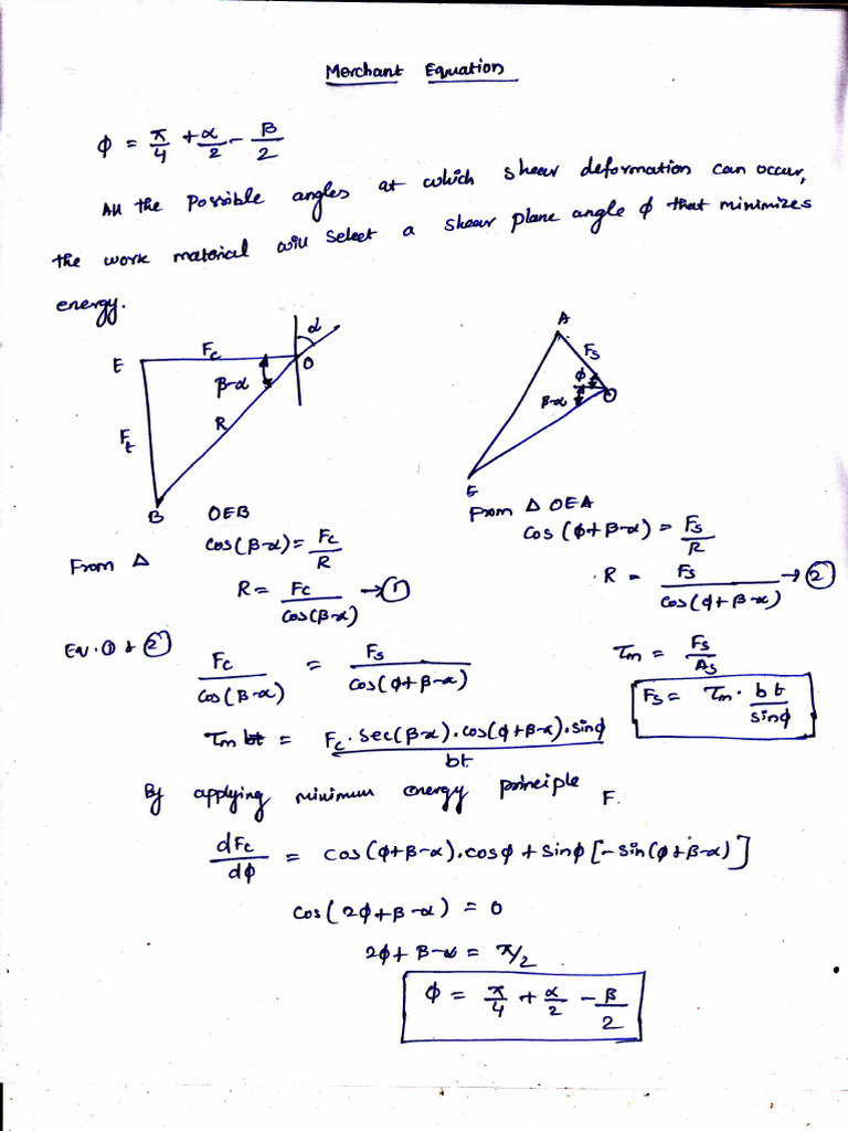Lecture 7- Stress, strina, power & Energy relationship, Merchant ...