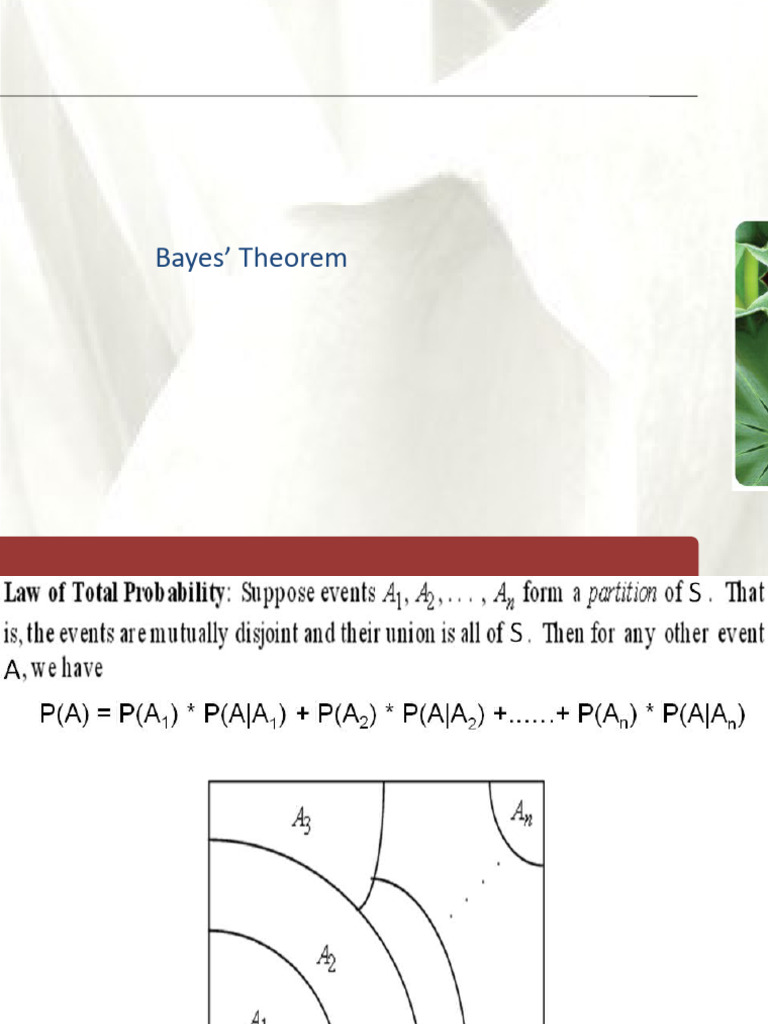 Unit 3 - Part 3 Bayes' Theorem | PDF | Tobacco Smoking | Addiction