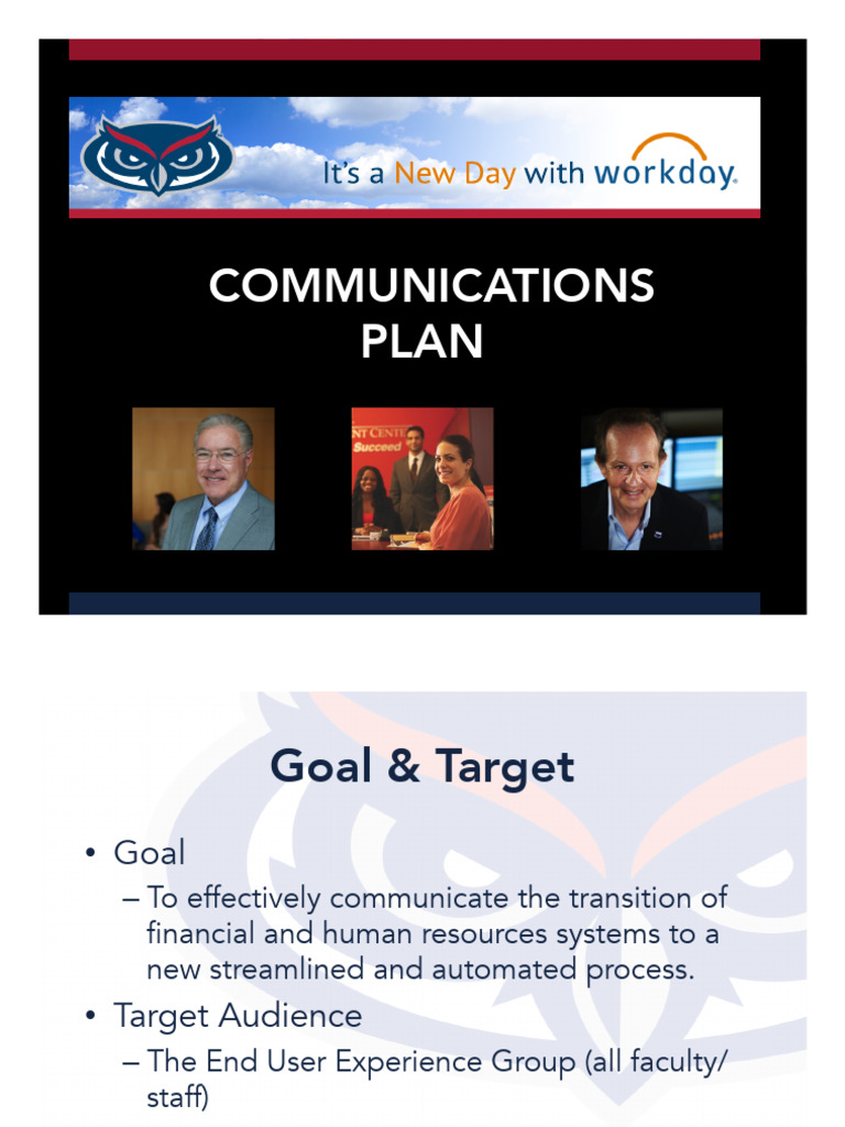Work Day DComm Plan | PDF | Mail | Human Communication
