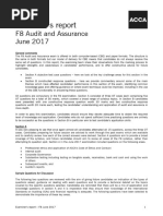 AAA June 2025 Examiner's Report | PDF | Audit | Risk