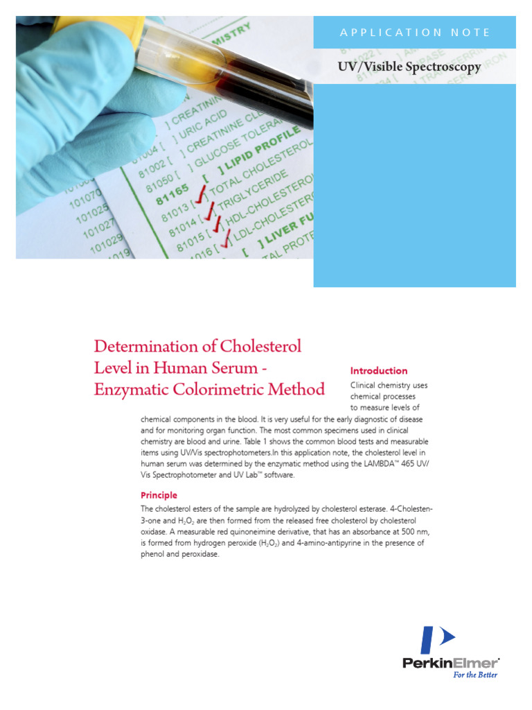 determination-of-cholesterol-level-in-human-serum-using-lambda-465-012352a_01 | PDF ...