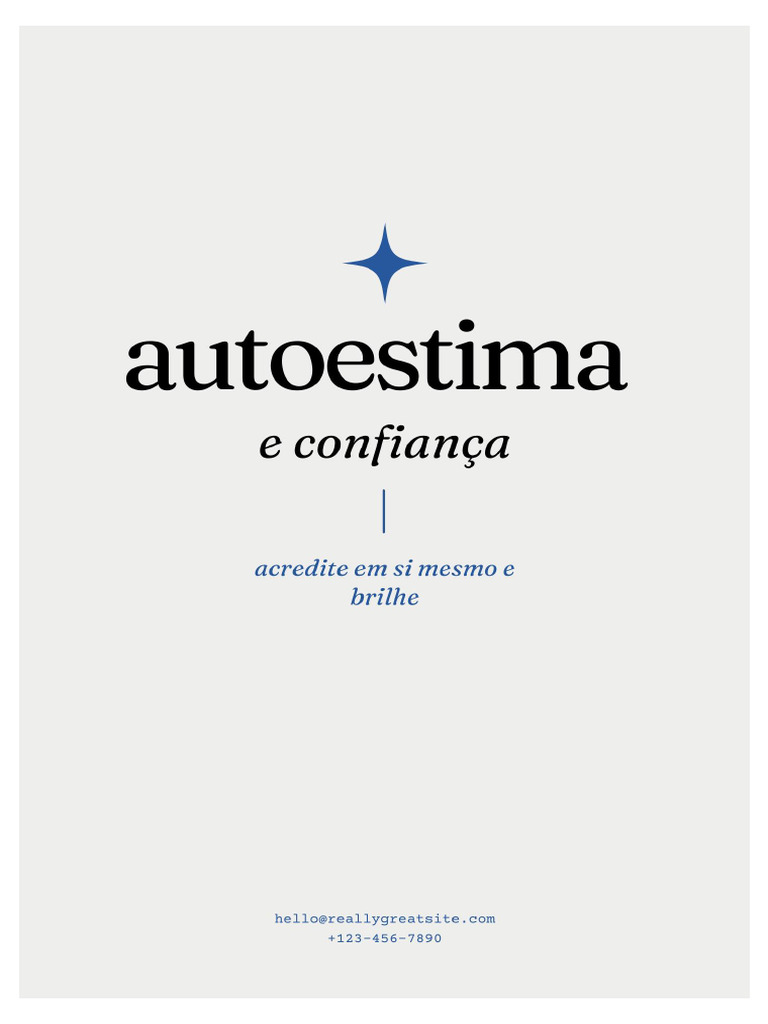 Aula 5 Autoestima E Confiança Pdf
