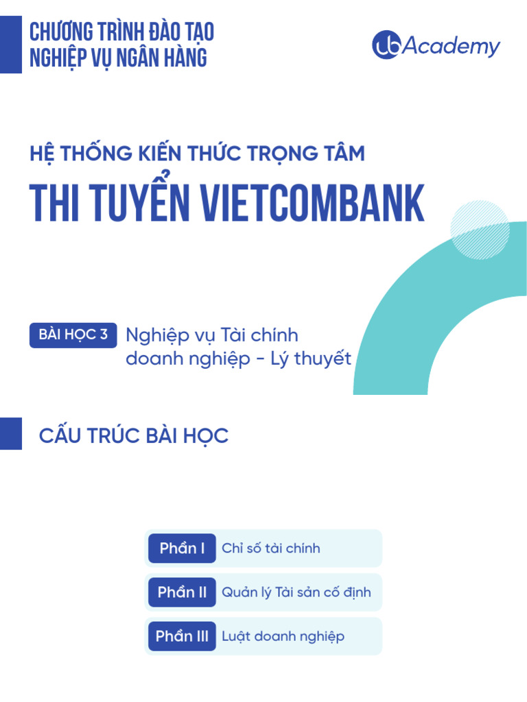 HTKT Nghiep Vu TCDN Ly Thuyet Vietcombank 02 | PDF