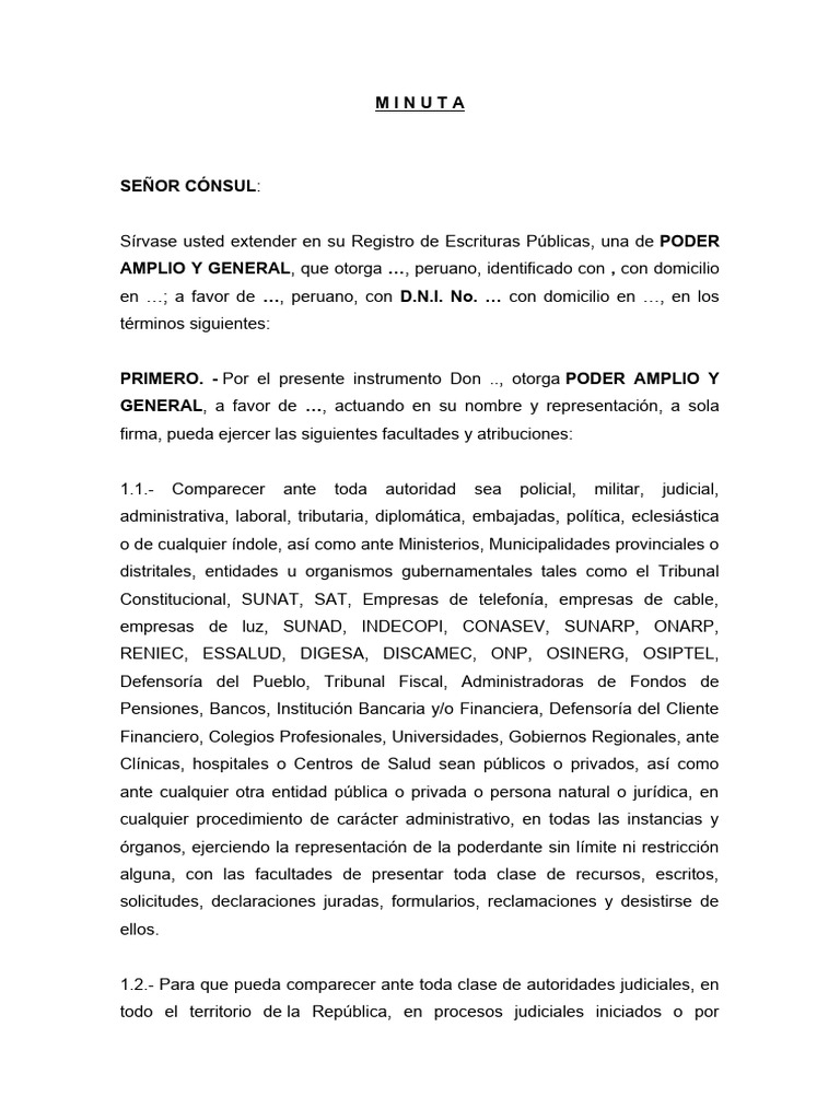 Poder Consular | Descargar gratis PDF | Ley procesal | Propiedad