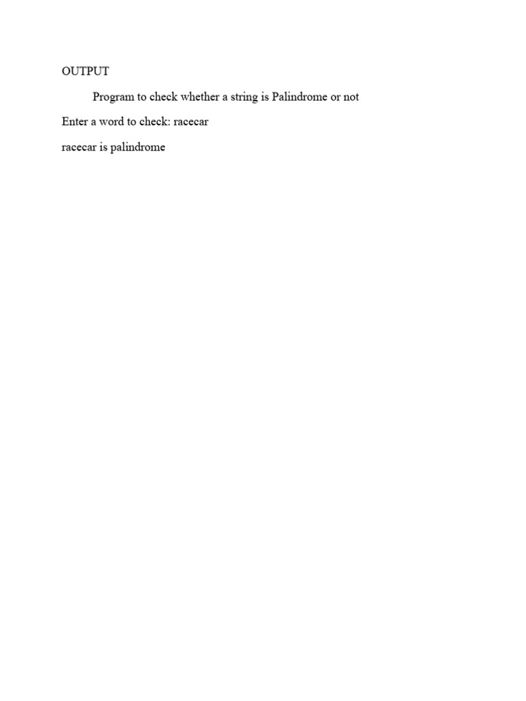 String Programs | PDF | String (Computer Science) | Computer Programming String Programs | PDF | String (Computer Science) | Computer Programming