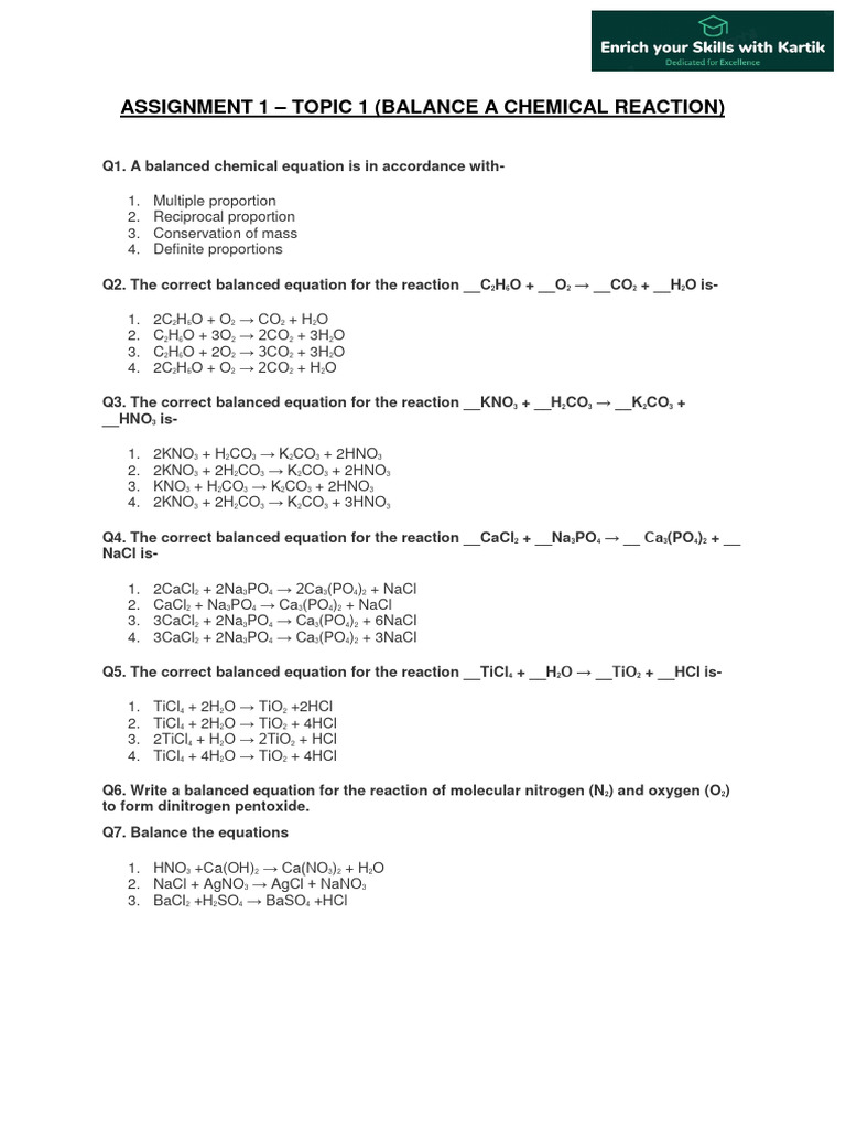 Assignment 1 Ch1 | PDF