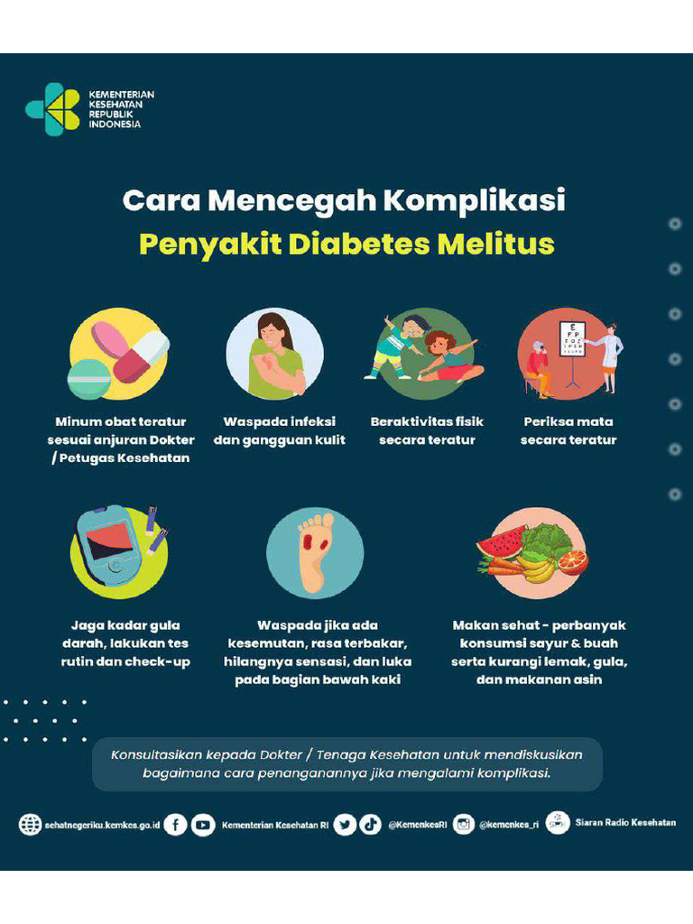 Cegah Komplikasi DM | PDF