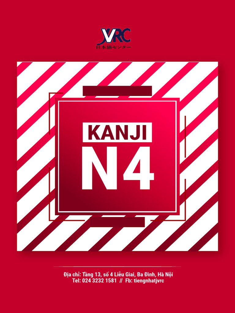 (Tailieutiengnhat - Net) Tong Hop Kanji n4 | PDF