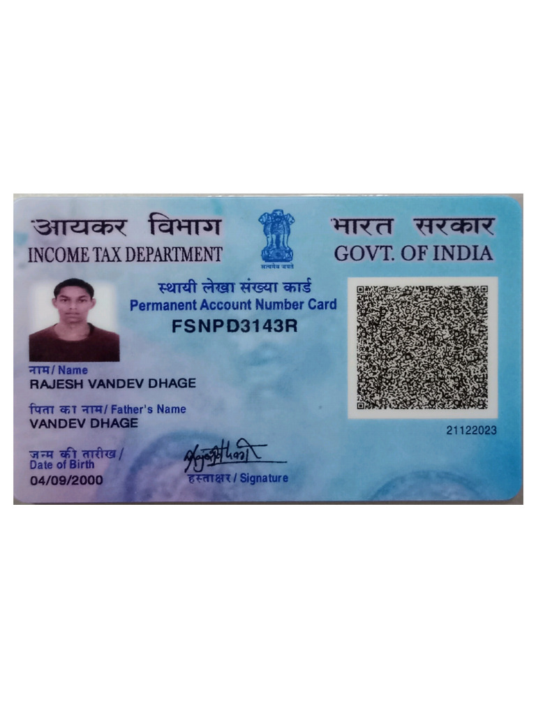 PAN Card | PDF