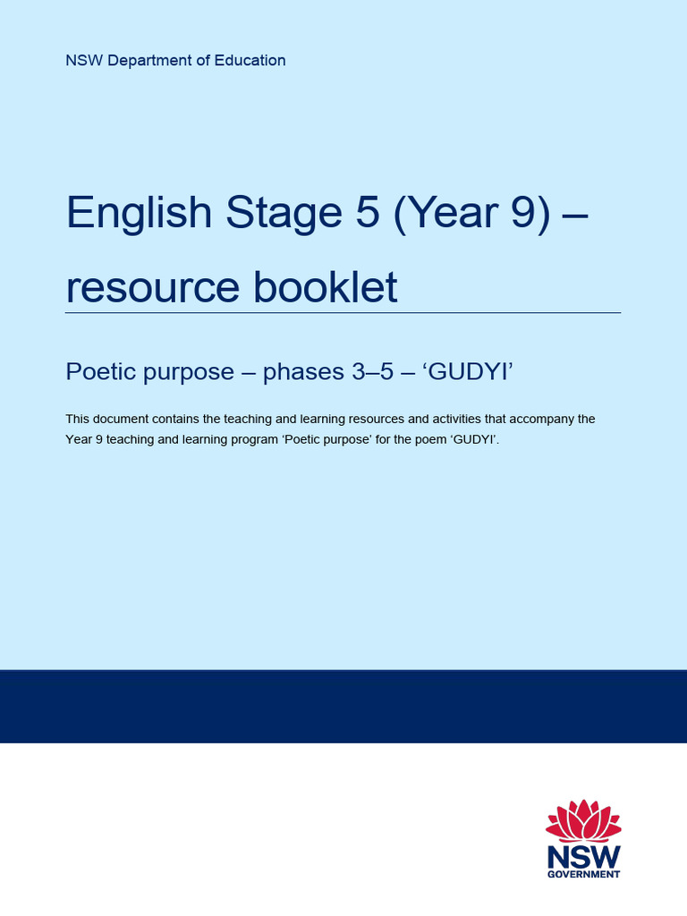 Year 9 English Poetic Purpose Guide | PDF | Poetry