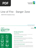 Line of Fire Training Slides | PDF | Hazards | Personal Protective ...