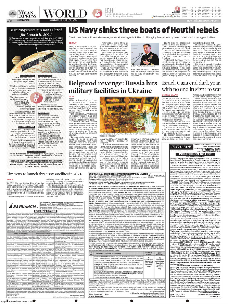 Sale Intimation Notice - The-New-Indian-Express-Coimbatore-01-01-2024 ...