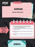 KORDIAN - Notatka | PDF